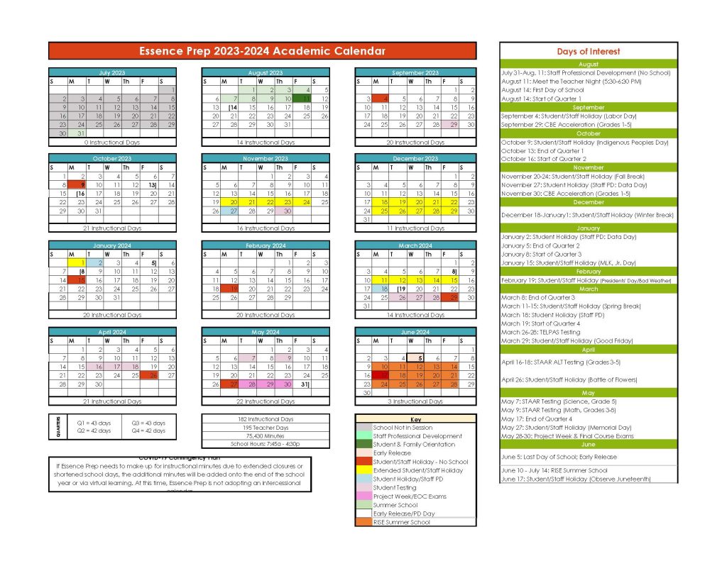 Enroll For The 2023-2024 School Year Today! • Essence Preparatory ...